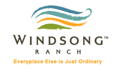Color logo with Tagline - Windsong Ranch